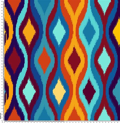 3838 Pattern Eye Geo Lycra Spandex Geometric Print Print Trends