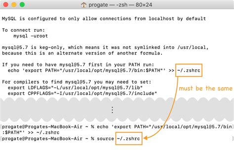 Mysql Environment Setup Macos Progate Learn To Code Learn To Be