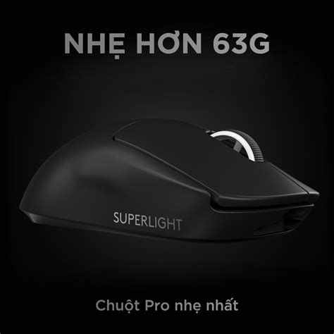 Chu T Gaming Kh Ng D Y Logitech G Pro X Superlight Si U Nh N T L P Tr Nh Pin L U Shopee