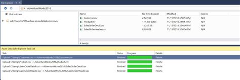 Archiving Old Sql Server Data To Azure Data Lake And Reading It With Data Lake Analytics Simon