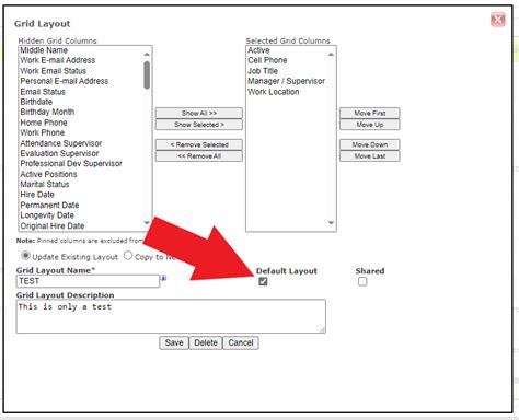 Make A Custom Data Grid Layout Your Default Layout Schoolfront