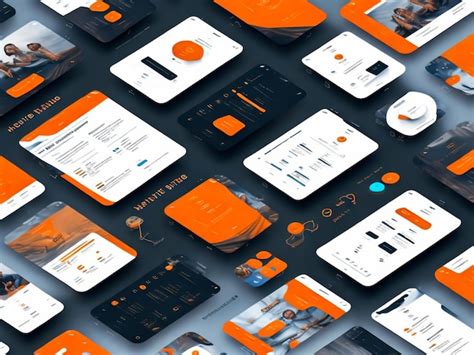Premium Ai Image Modern User Interface Design Template Mockups Ui Ux