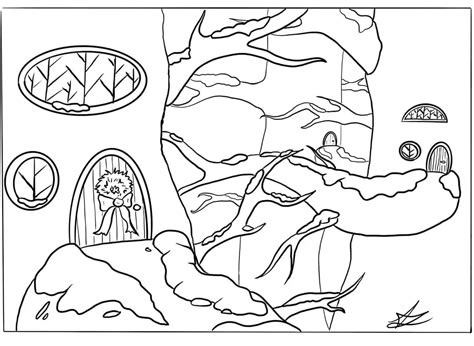 Planse De Colorat Cu Iarn Desene De Colorat