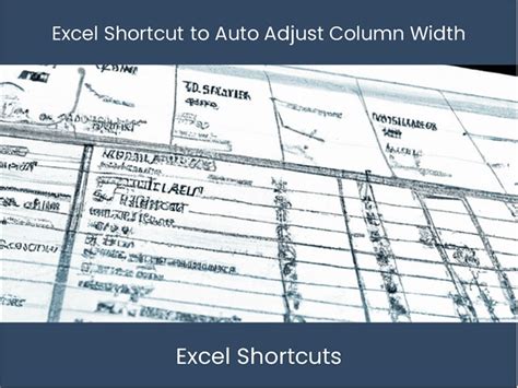 Take Advantage Of Excels Quick Column Width Adjustment Excel