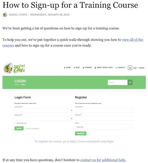 Facebook Notes Tutorials Social Chefs