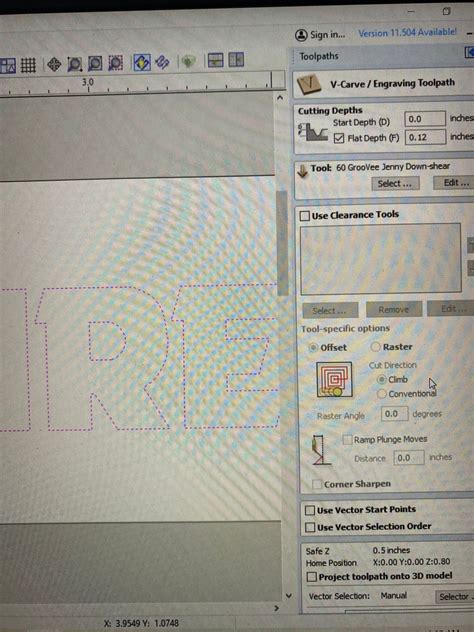 Toolpath Troubleshootiing Vcarve Pro Onefinity Cnc Forum