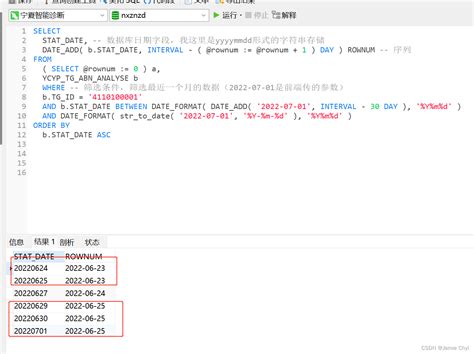 Oracle与Mysql求连续天数的数据 JamieChyi 博客园
