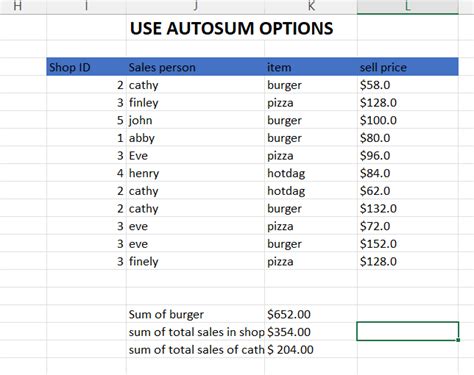 How To Summarize Data In Excel Tpoint Tech
