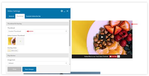 How To Set Thumbnail Image For Video Ultimate Addons For WPBakery Page Builder