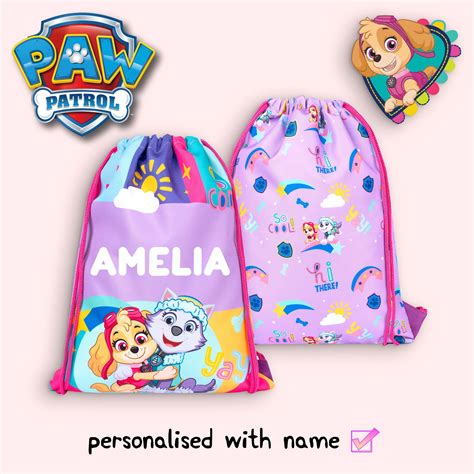 Personalised Drawstring Bag Skye Fringoo
