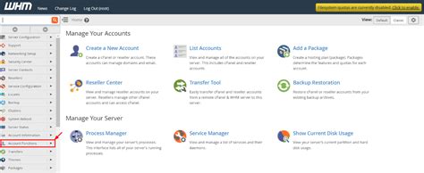 How To Enable Disable Demo Mode For An Account From WHM