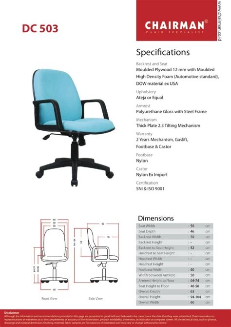 Kursi Kantor Chairman DC 503 - Furnimaxx