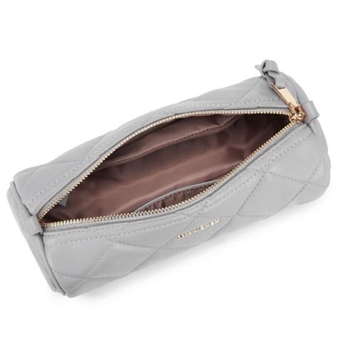 LB Miss Lulu Cylindrical Lightweight Cross Body Bag Grey