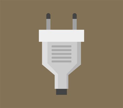 Stekkers Op De Achtergrond Premium Vector