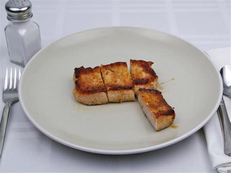 Calories In 170 Grams Of Pork Chop Boneless Fat Trimmed