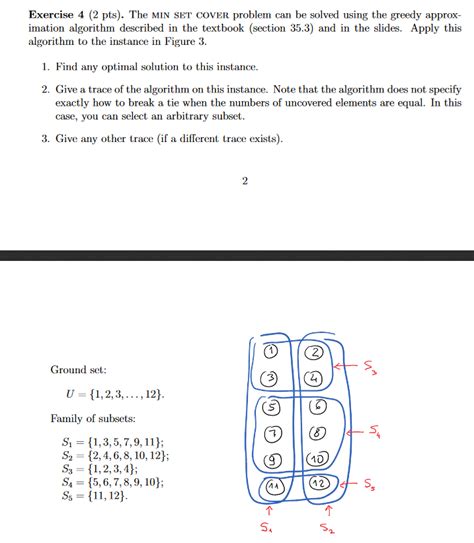 Exercise 4 2 Pts The Min Set Cover Problem Can Be