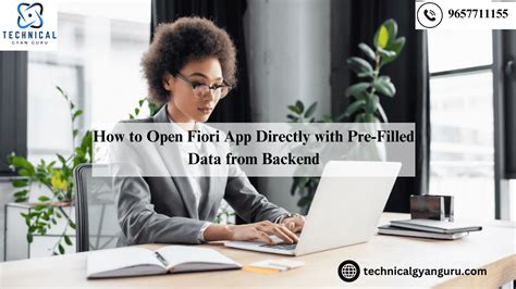 How To Open Fiori App Directly With Pre Filled Data From Backend In Advance Sapui5 17