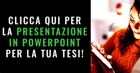 Esempio Di Presentazione Tesi Di Laurea In Powerpoint Guida Pratica