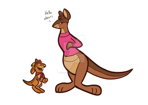 Redesigned Kanga And Roo By Wcarroll216 On Deviantart