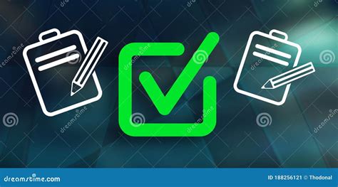 Concept Of Document Validation Stock Illustration Illustration Of Document Validate 188256121