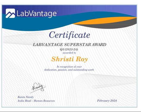 Shristi Roy On Linkedin Absolutely Thrilled To Share That Ive Been Recognized For My Dedication