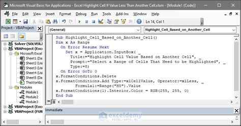 How To Highlight Cell If Value Is Less Than Another Cell In Excel