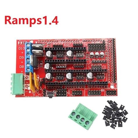 Ramps 1 4 1 5 1 6 Expansion Control Panel With Heatsink Upgraded For Arduino Reprap Mendel Prusa