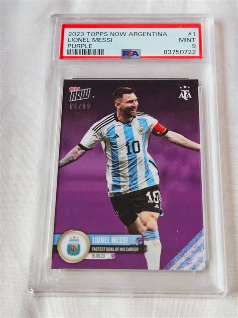 2020 And 2023 Topps Chrome Ucl Now Argentina Lionel Messi