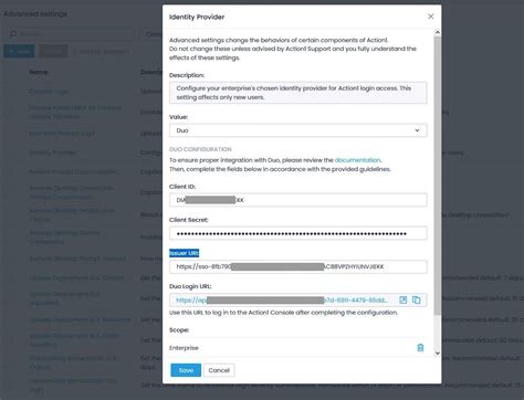 Sso Authentication With Duo Documentation Action1