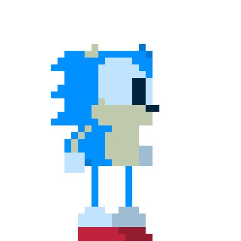 Classic Sonic Pixel Art By Zayawaya On Deviantart