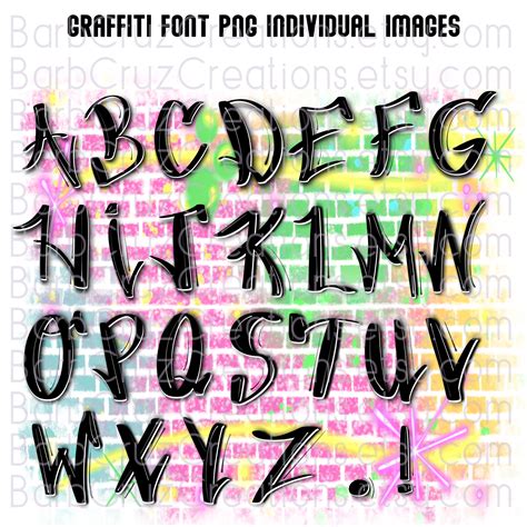Cursive Graffiti Fonts