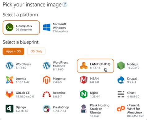 Déploiement Dapplications Php Sur Une Instance De Lightsail Lamp
