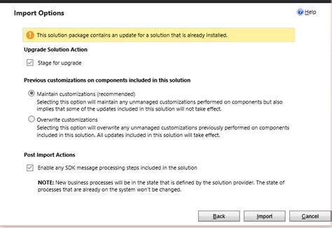 How To Delete Component From Managed Solution In Dynamics Crm 2016