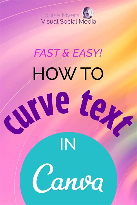 How To Curve Text In Canva The Fast Easy 2023 Way LouiseM