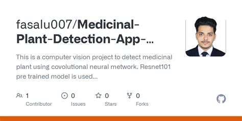 Github Fasalu007 Medicinal Plant Detection App Project Model Creation