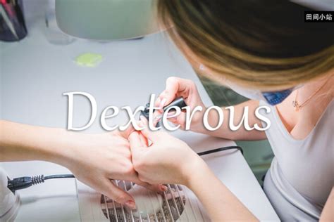 小词详解 Dexterous 英文之旅