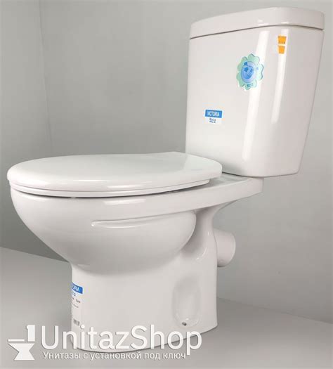 Унитаз Roca Victoria Горизонтальный Выпуск - купить с установкой под ...
