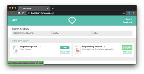Sign In With Github Button · Issue 33 · Dwylelixir Auth Github · Github