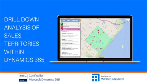 Drill Down Analysis Of Sales Territories Within Dynamics Crm