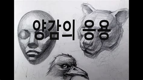 173강 기본기의 응용 양감 그림기초기본기 그림배우기 연필소묘 입시미술 Youtube