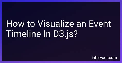 How To Visualize An Event Timeline In D3 Js In 2024