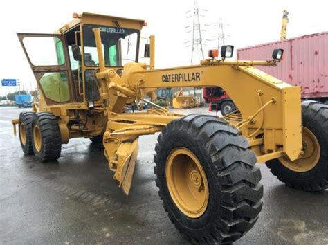 Second Hand Compact Motor Grader Cat Road Grader 12g A C Available