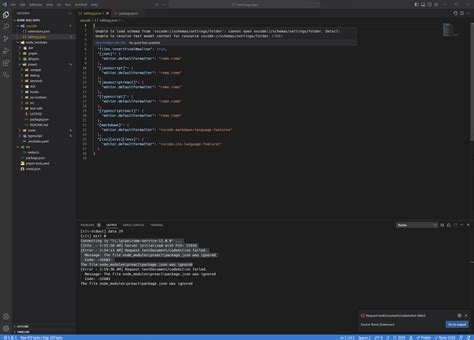 🐛 enabling `organizeimports` and ignoring `[ node modules ]` folder breaks rome · issue 4434