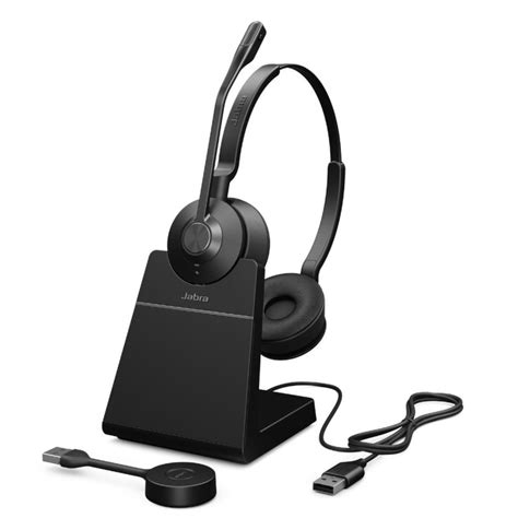 Jabra Engage MS Stereo USB A Headset With Charging Stand