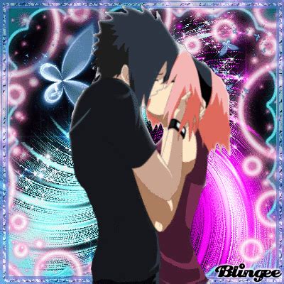 Sasuke And Sakura Kiss Gif