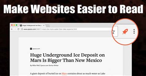 How To Get Clean And Easily Readable Version Of Your Favorite Webpage