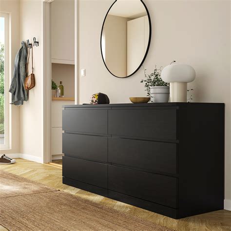 Ikea Black Drawers