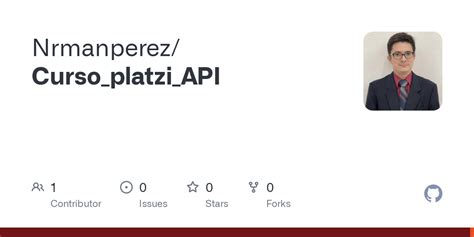 GitHub Nrmanperez Curso Platzi API