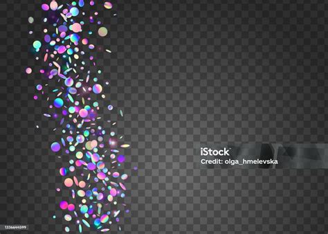 라이트 틴셀 홀로그램 스파클 반짝이 호일 럭셔리 아트 떨어지는 색종이 금속 요소 파티 현실적인 햇빛 바이올렛 레이저 글리터 핑크 라이트 틴셀 금속에 대한 스톡 벡터 아트 및