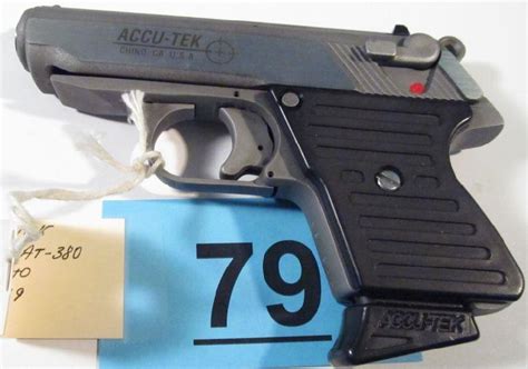 Gun Accu Tek Model At 380 Semi Auto Pistol 1827675260
